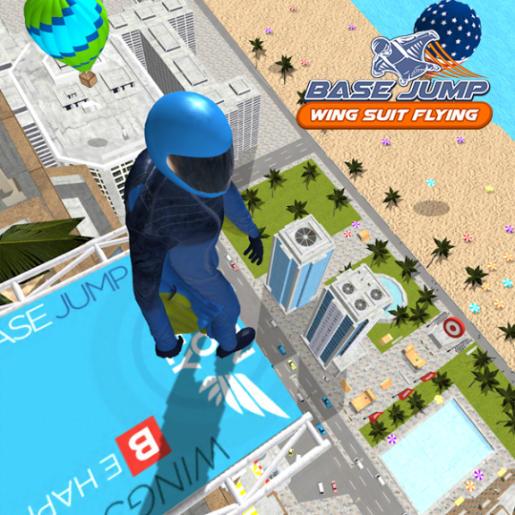 Base Jump Wing Suit Flying - BoomBit