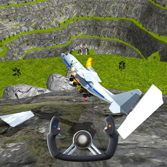 Crazy Plane Landing - BoomBit