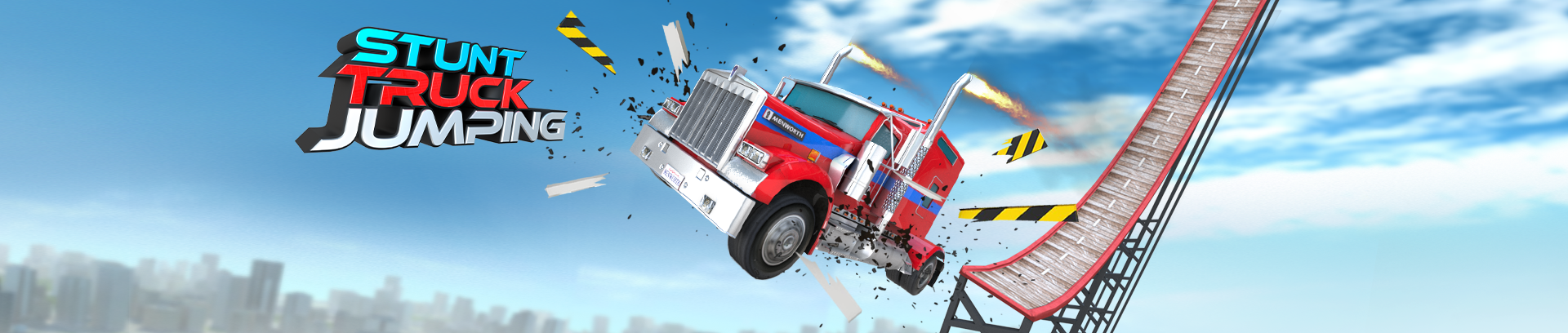 Stunt Truck Jumping - BoomBit